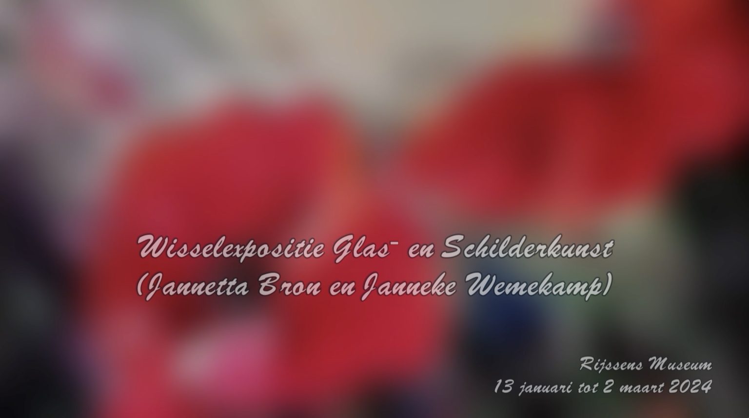 Schilderijen van Janneke Wemekamp 13 jan t/m 2 mrt 2024 - Rijssens Museum