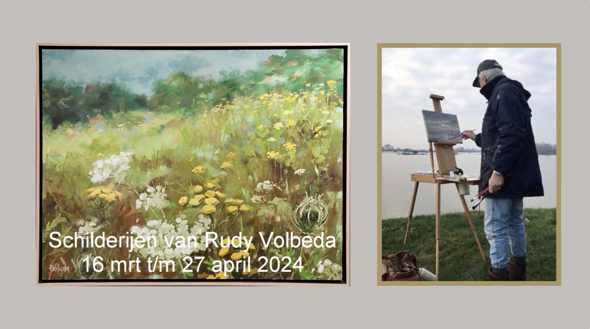 Schilderijen van Rudy Volbeda 16 mrt t/m 27 apr 2024 - Rijssens Museum